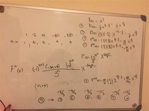 solved 1 2 10 80 880 n 1 2 3 4 5 f x x 1 3