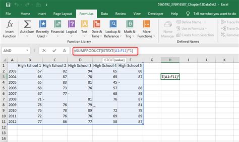 Excel How To Count The Number Of Cells That Contain Texts