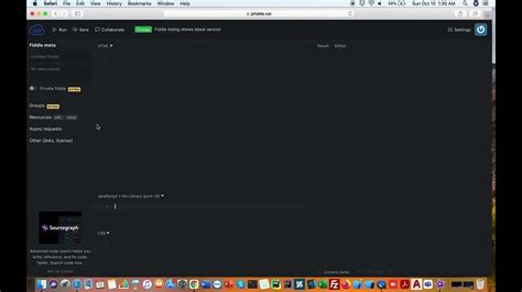 Create A Html Filejsfiddlefree Youtube