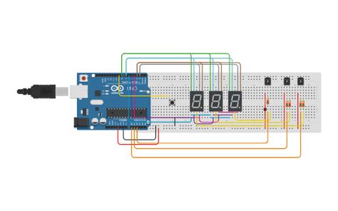 Circuit Design Contador 0 999 Ld Tinkercad