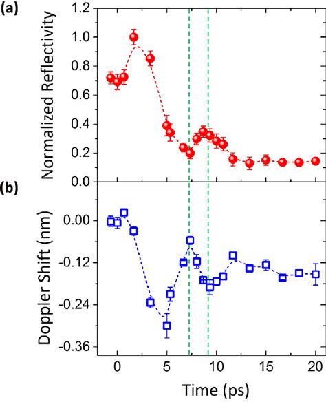 Simultaneously Measured Time Resolved A Reflectivity And B Doppler Download Scientific
