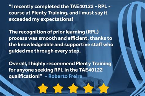 Plenty Training Rto 32371 On Linkedin Recognition Of Prior Learning