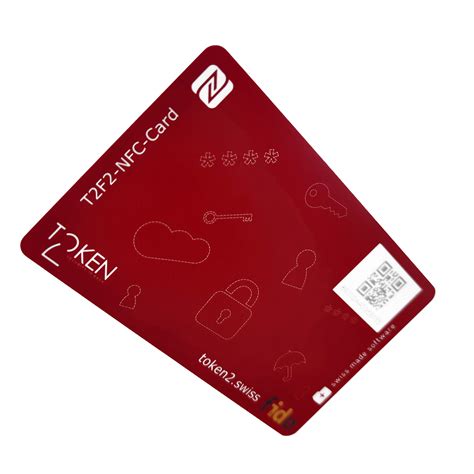 Token2 Token2 T2f2 Nfc Card Pin Fido2 1 U2f Security Card With Pin Complexity Feature