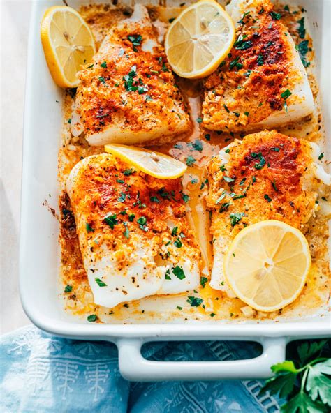 Baked Cod With Lemon A Couple Cooks