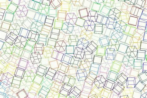 Abstract Background With Shape Of Square Rectangle Pattern Template Art Creative And Color