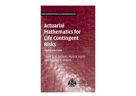 Download Actuarial Mathematics For Life Contingent Risks International