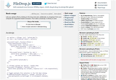 11 Best Free JavaScript JQuery File Upload Plugins UIdeck