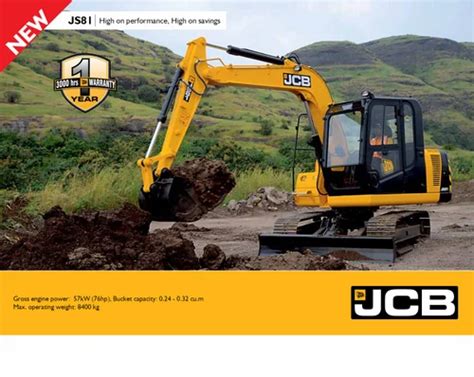 Jcb Js81 Excavator Machine 76 Hp At ₹ 3640000 In Bhubaneswar Id