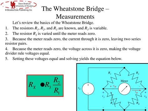 PPT Wheatstone Bridge Measurement Technique PowerPoint Presentation Free Download ID