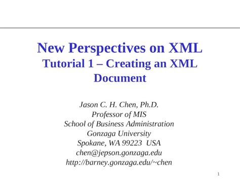 Ppt New Perspectives On Xml Tutorial 1 Creating An Xml Document