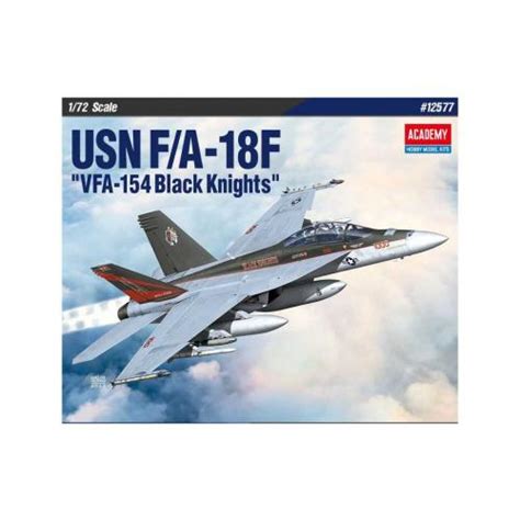 Academy 1 72 F A 18f Usn Vfa 154 Black Knights Plasticmodels