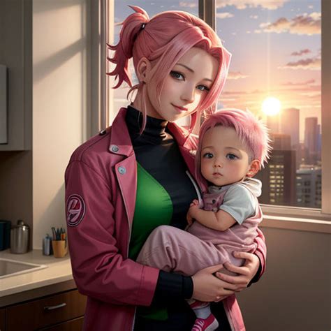 Sakura Giving Birth