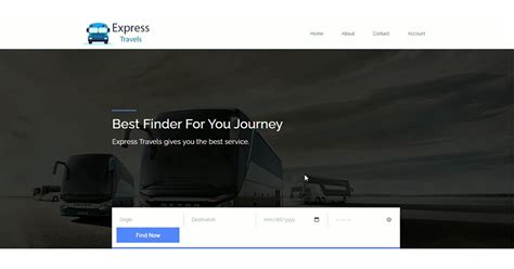 bus scheduling web project