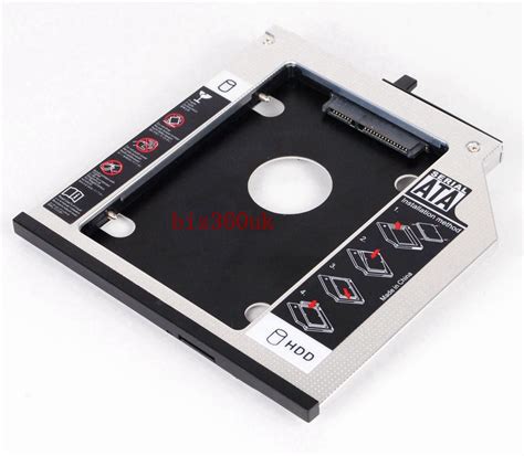 2nd HDD Hard Drive Caddy For Lenovo Thinkpad T400 T410 T500 W500 X200 X201 X220 EBay