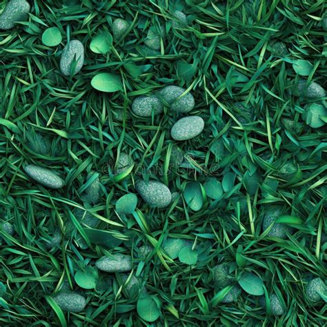 Photo Of Vibrant Green Grass Seamless Texture Stock Image Image Of