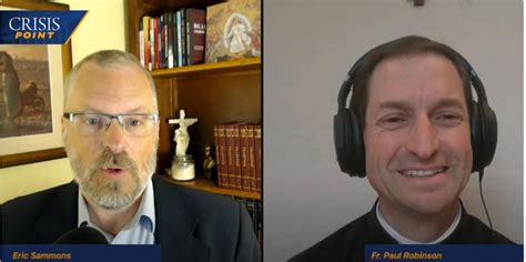 Interview With Eric Sammons Of Crisis Magazine