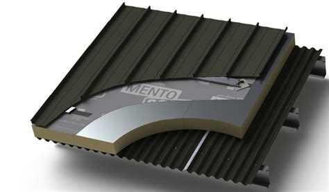 Dual Layer Built Up Warm Roofing System Eboss