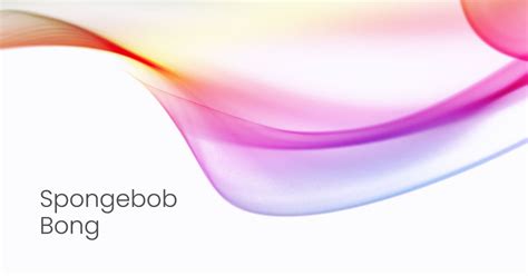 Why Spongebob Bong Is The Latest Trend And How To Get One Global Sources