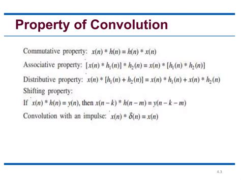 5 Convolution And Correlation Of Discrete Time Signals Pptx