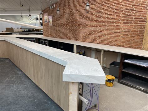 Bristol Airport Bar Area Briggs And Stow Prestige Work Surfaces