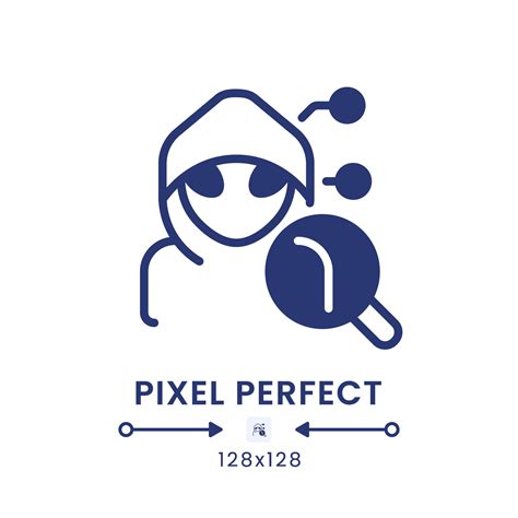 Attack Analytics Black Solid Desktop Icon Information Security Threat Intelligence Pixel