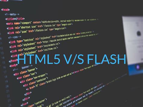 html5 vs flash things you should know
