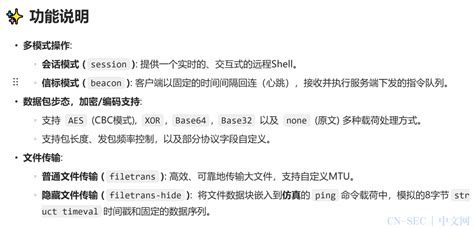 开源一款基于ICMP协议的远控工具 CN SEC 中文网
