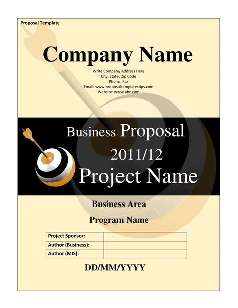 Free Printable Business Proposal Templates Word Pdf Investors