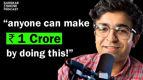 How To Make 10 Lakhs Every Month 121 The Sanskar Show Youtube