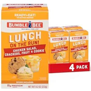Bumble Bee Lunch On The Run Chicken Salad With Crackers Kit