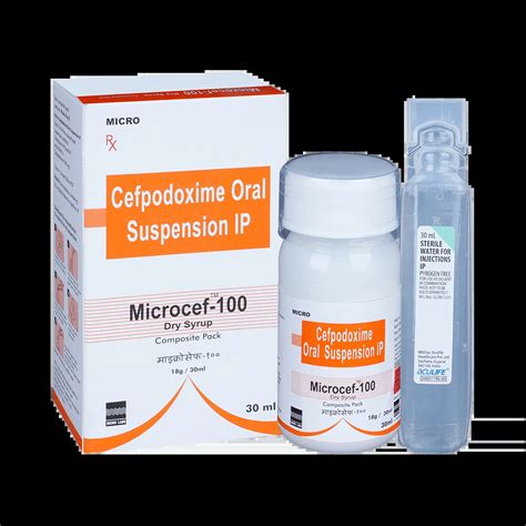 Microcef 100 Oral Suspension View Usage Side Effects Price And