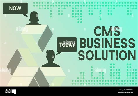 Text Sign Showing Cms Business Solution Internet Concept Software Application Use To Create And