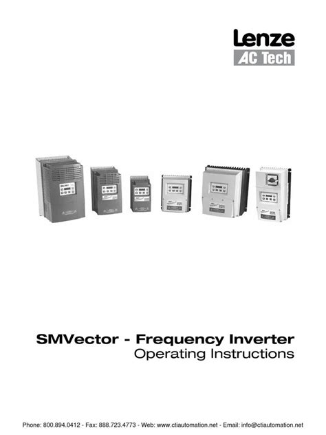 Lenze Ac Tech Vfd Manual Pdf