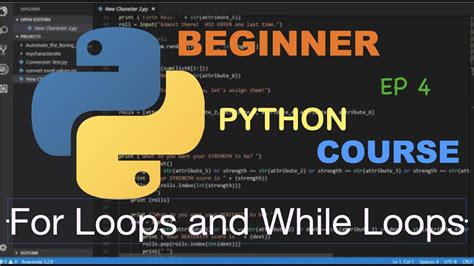 For Loops And While Loops Python Tutorial Episode 4 Youtube