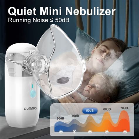 Oumro Rechargeable Nebulizer For Asthma New Upgradation Nebulizer
