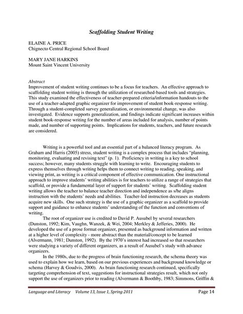 Solution Scaffolding Student Writing Practice Studypool