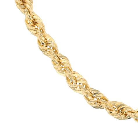 Michael Anthony 30mm Rope Link Chain 22 Necklace 14k Yellow Gold 754