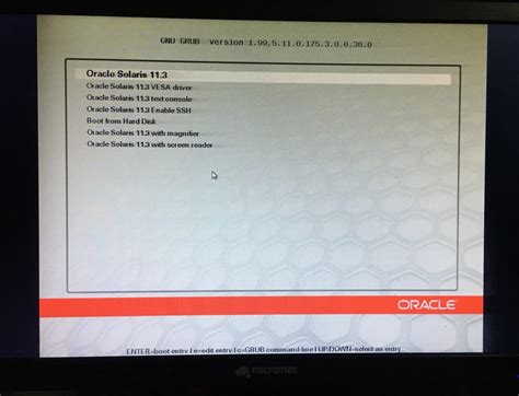 Installing Oracle Solaris 11 For Oracle Database Server Huzefa Patel