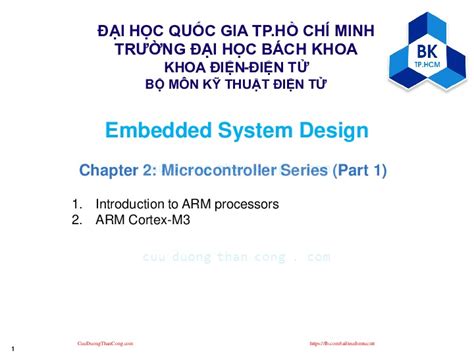 PDF Thiết Kế Hệ Thống Nhúng Nâng Cao Đh Bách Khoa Hcm Ts Lê Chí Thông Aesd Ch P