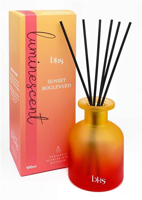 Luminescent Diffusers Sunset Boulevard 100ml Mc Stationery Malta