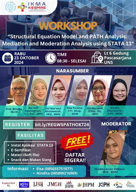 Workshop Structural Equation Model And Path Analysis Mediation And