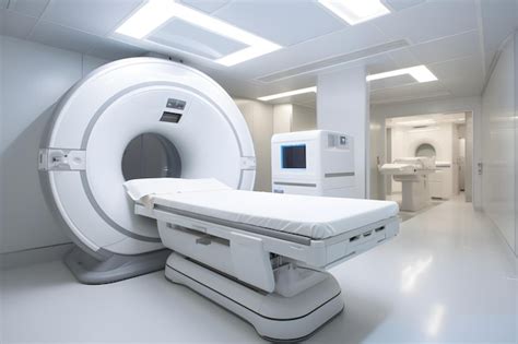 Advanced Computed Tomography Ct Scanner In A Modern Medical Examination Room Premium Ai