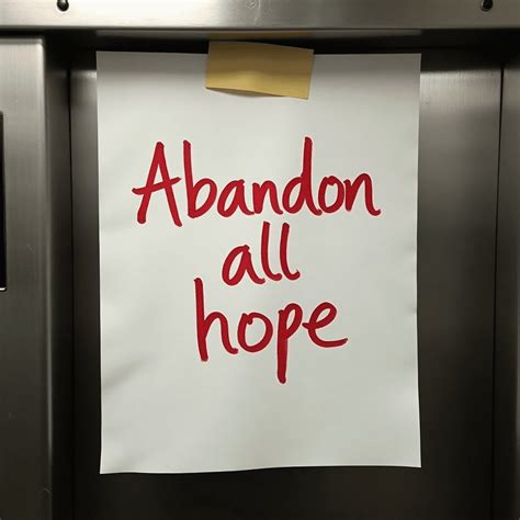 Abandon All Hope Fiction The Jitney