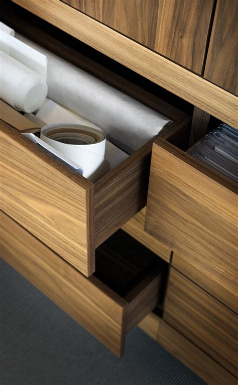 Luxueus Kantoor Met Houtwerk Op Maat Coulisse Vonder