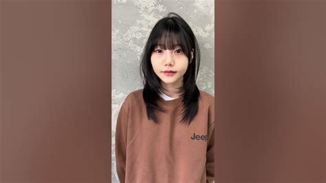 긴 얼굴형 여백을 채워주는 하이레이어드컷 Youtube