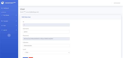 Aplikasi Inventory Stock Barang Berbasis Web Dengan Php Mysqli Dan