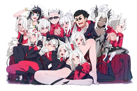Wallpaper Cerberus Helltaker Lucifer Helltaker Pandemonica