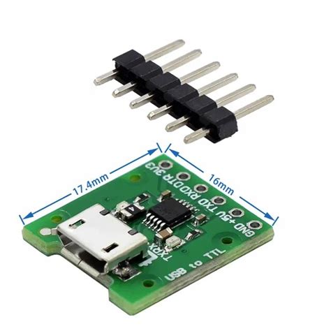 преобразователь Type C Usb Uart Ch340 Из личного Diy Ардуино Stm32