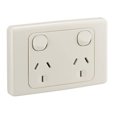 Twin Switch Socket Outlet 250v 10a Northernbeacheselectrical
