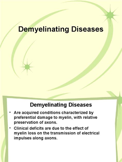 Demyelinating Diseases Pathology Sy 2008 09